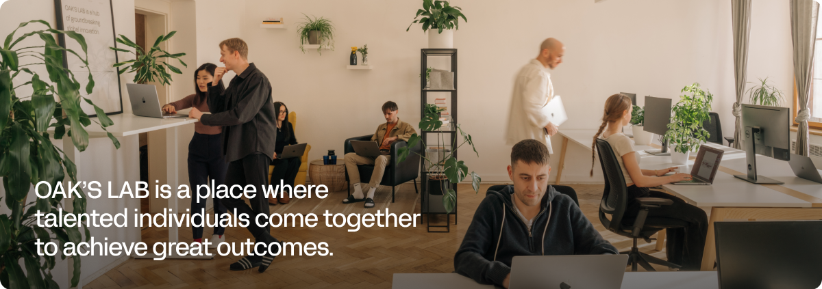 OAK'S LAB | StartupJobs.cz