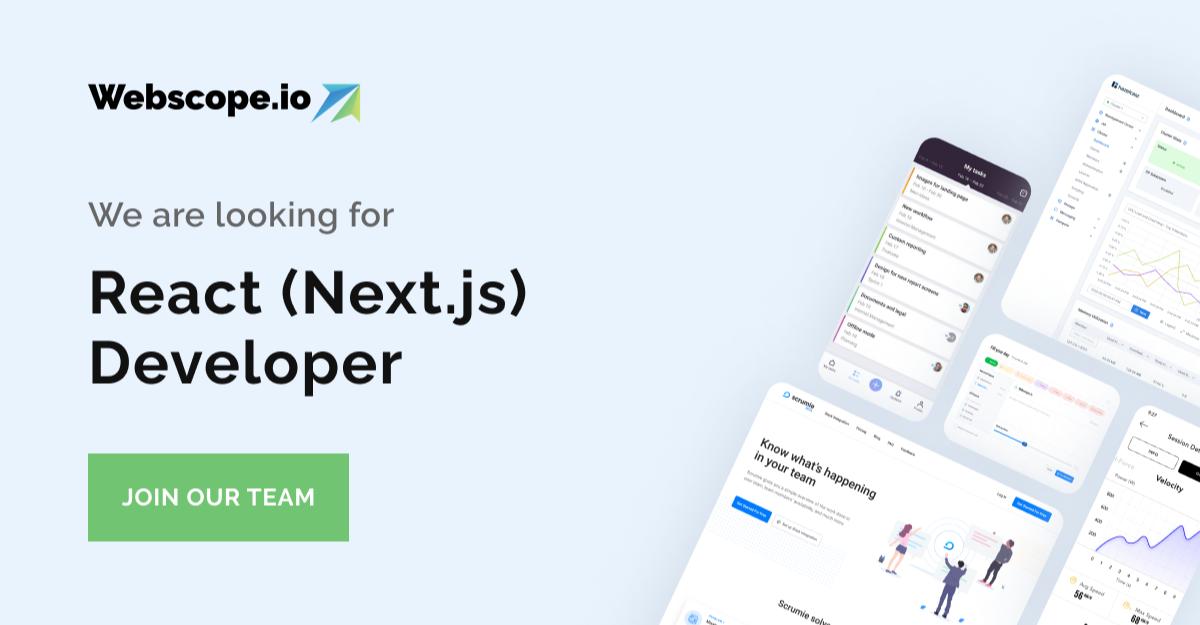 React (Next.js) Developer | StartupJobs.cz